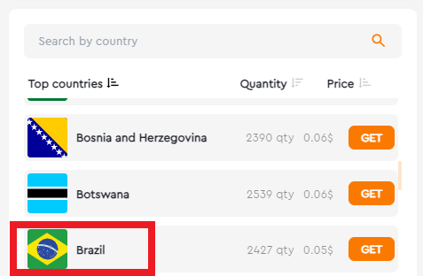 Get a Brazilian Number for Registration and SMS