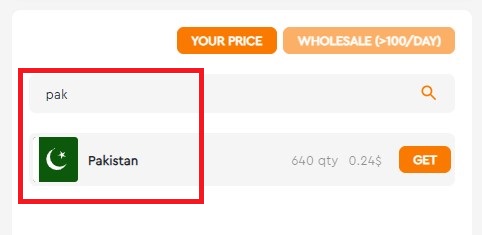 Get Pakistan virtual number inexpensively